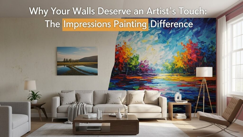 Why Your Walls Deserve an Artist’s Touch: The Impressions Painting ...