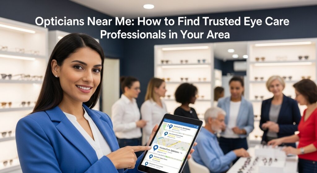 Opticians Near Me: How to Find Trusted Eye Care Professionals in Your Area
